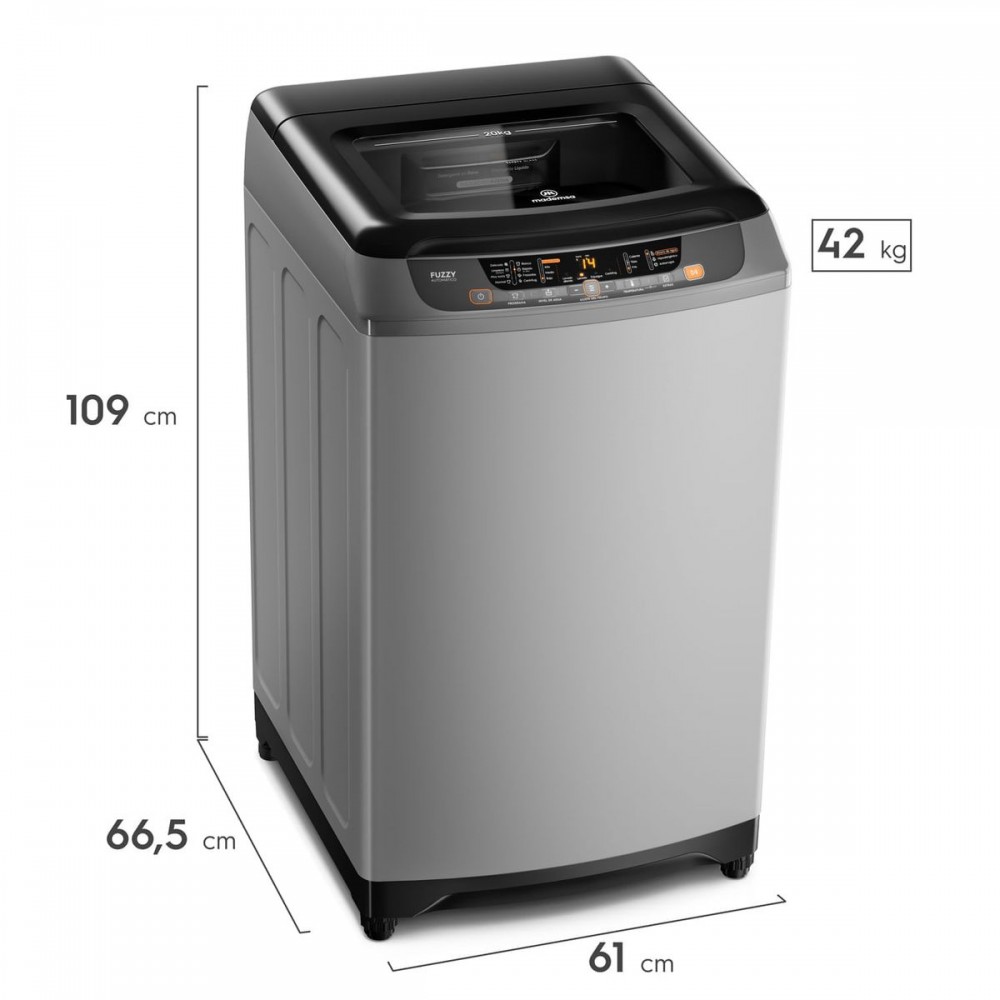 Lavadora 20SZG de 20 Kg Mademsa